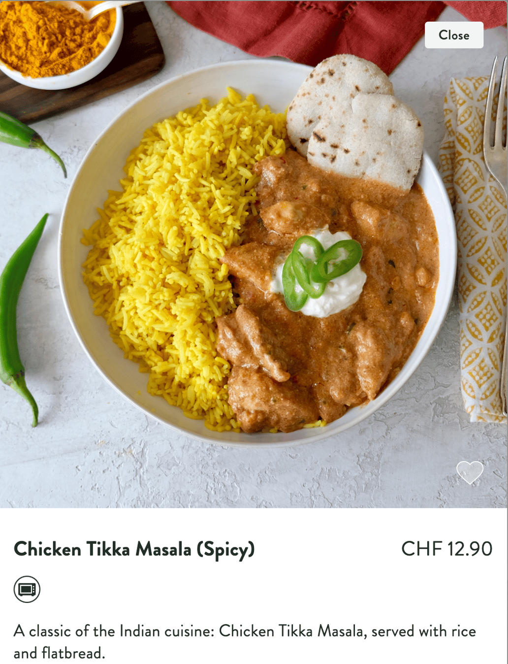 What can I see on the menu view? How can I use it to my advantage?